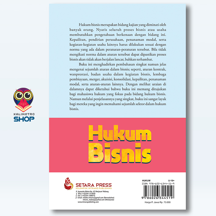 Buku Hukum Bisnis - Perumperindo.co.id