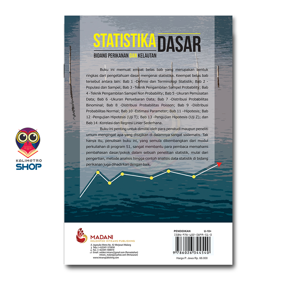 Buku Statistika Dasar | Kalimetroshop